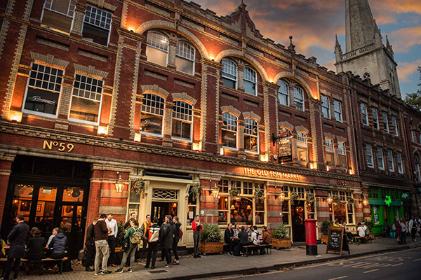 The Old Fish Market - Fuller's Pub and Restaurant in Bristol